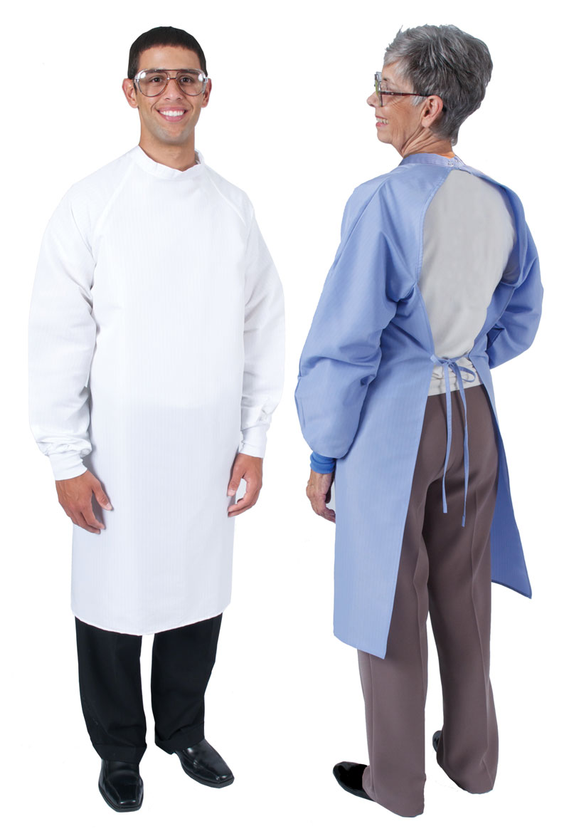 Unisex Long Length Open Back Gown - DenLine Uniforms